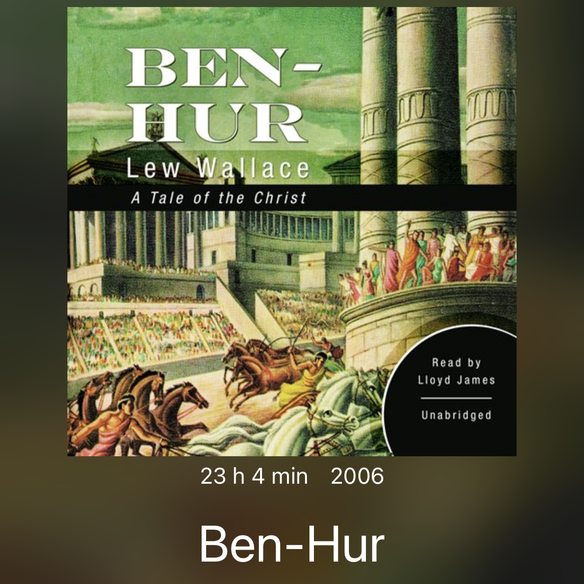 Book Review: Ben-Hur: A Tale of the Christ by Lew Wallace | Melissa J ...